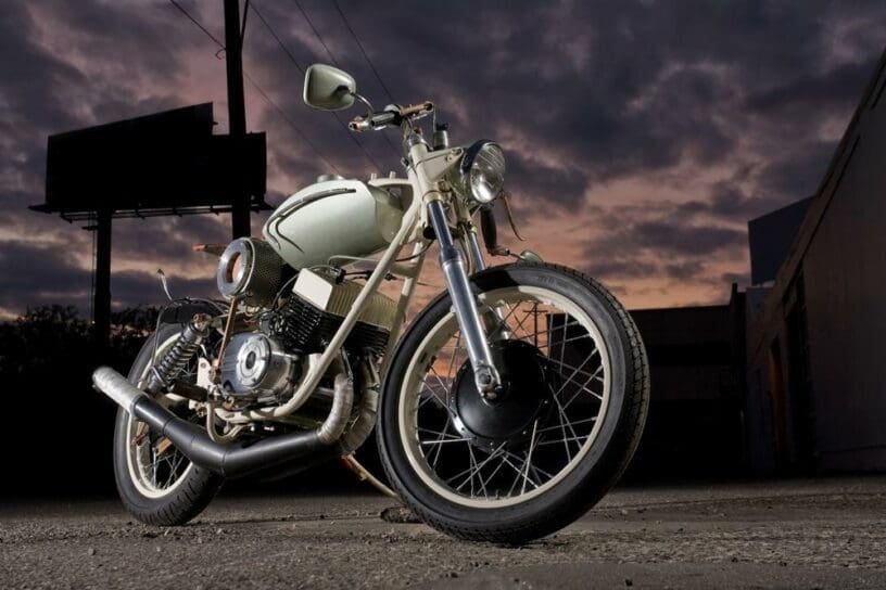 Giant Killer built by Atom Bomb Custom Motorcycles of U.S.A.