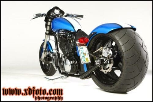 Blue Lightning built by Lightning Rod Customs of U.S.A.
