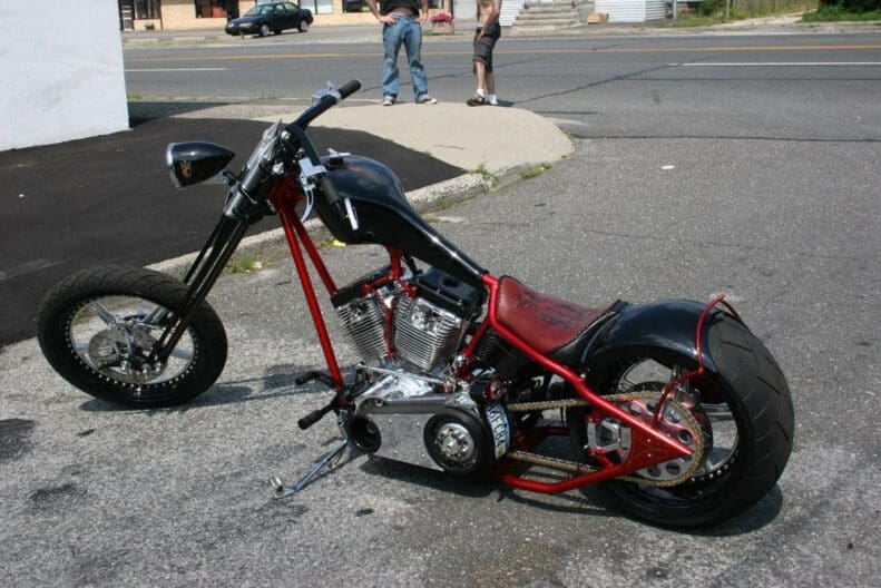 The Beat Up built by Chaos Cycle of U.S.A.