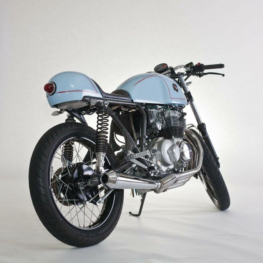 CB350F-CB400F built by Garage Built Bikes of U.S.A.