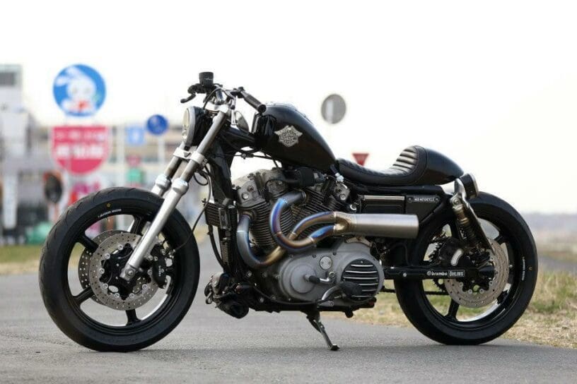 Bombshell built by Hide Motorcycle Company of Japan