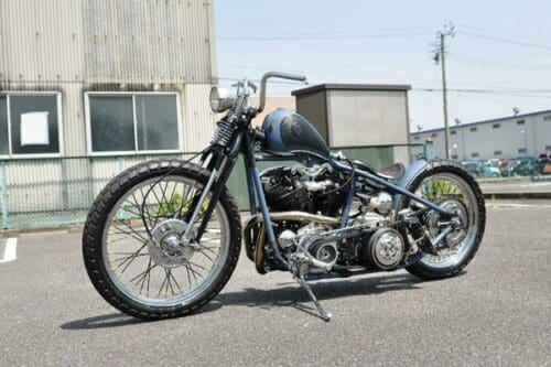 Bullet Knucklehead built by Bullet Custom Cycle of Japan