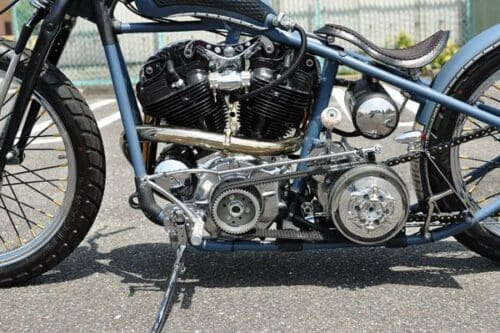 Bullet Knucklehead built by Bullet Custom Cycle of Japan