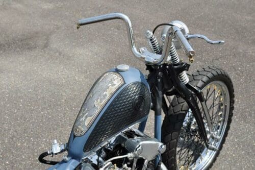 Bullet Knucklehead built by Bullet Custom Cycle of Japan