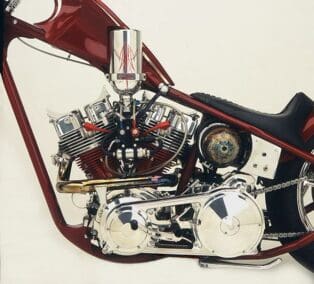 Fireball built by Chica Custom Cycles of U.S.A.