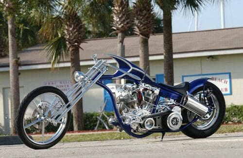 Unicorn built by Chica Custom Cycles of U.S.A.