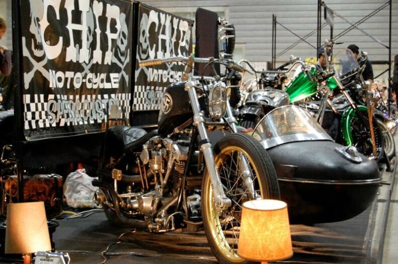 Spirit Shovel built by Chip Moto Cycle of Japan