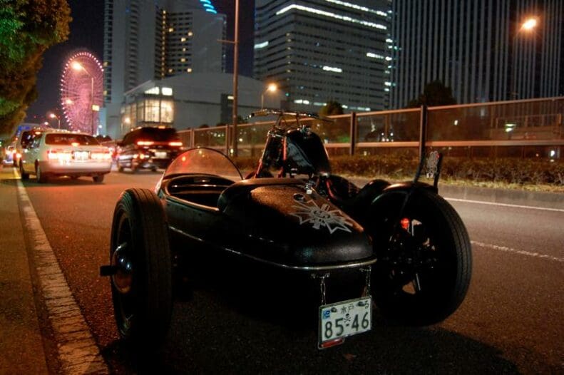 Spirit Shovel built by Chip Moto Cycle of Japan