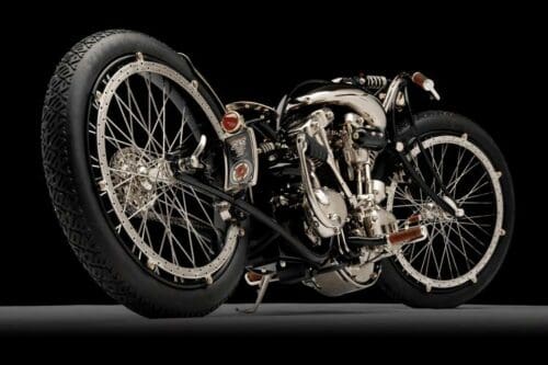 Nickel Bike built by Cooks Customs of U.S.A.