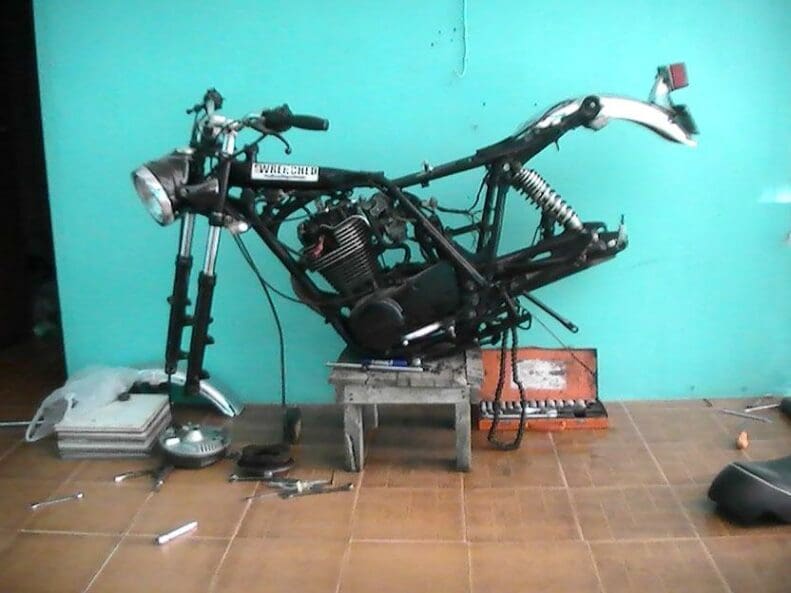 Itsa Drag built by Flying Piston Custom Motorcycles of Thailand