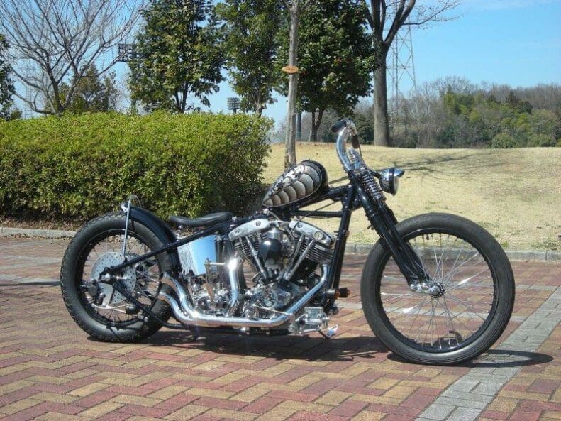 Kengo Shovel Custom built by K&M Motorcycles of Japan