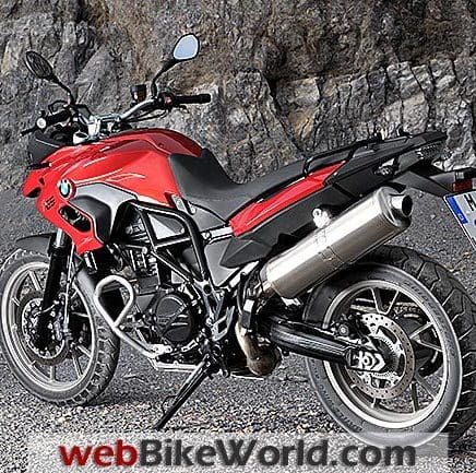 BMW F700GS - webBikeWorld