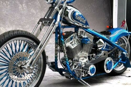 Twisted built by County Line Choppers of U.S.A.