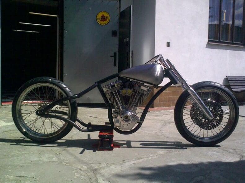 Free Rider Boardtracker built by Free Rider Motorcycles of Poland