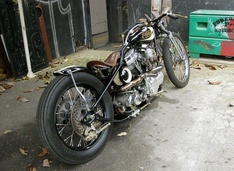 Scott Caan Boardtracker built by Powerplant Choppers of U.S.A.