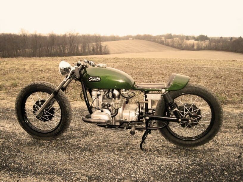 Ural Racer built by Saint Motorbikes - Jeff Yarrington of U.S.A.