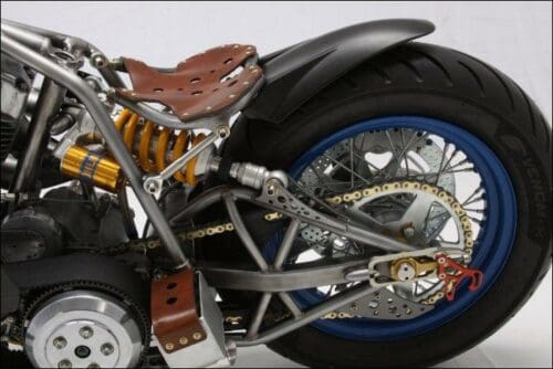 Forsaken built by Unique Custom Cycles of Sweden