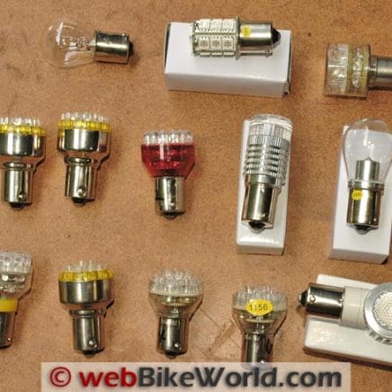 1156 LED Bulb Replacement - webBikeWorld
