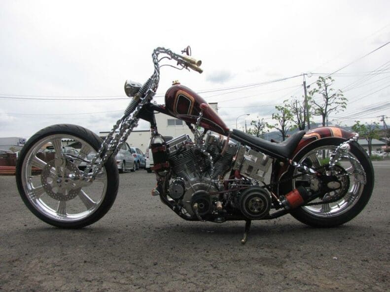 Peace Out built by Peace Motorcycles of Japan