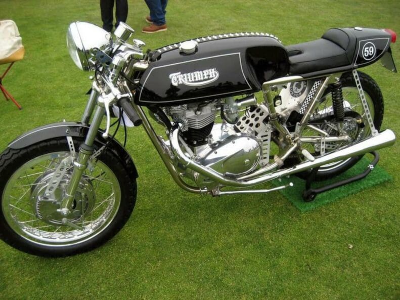 Triumph Cafe built by Ron Peck Motorcycles of U.S.A.