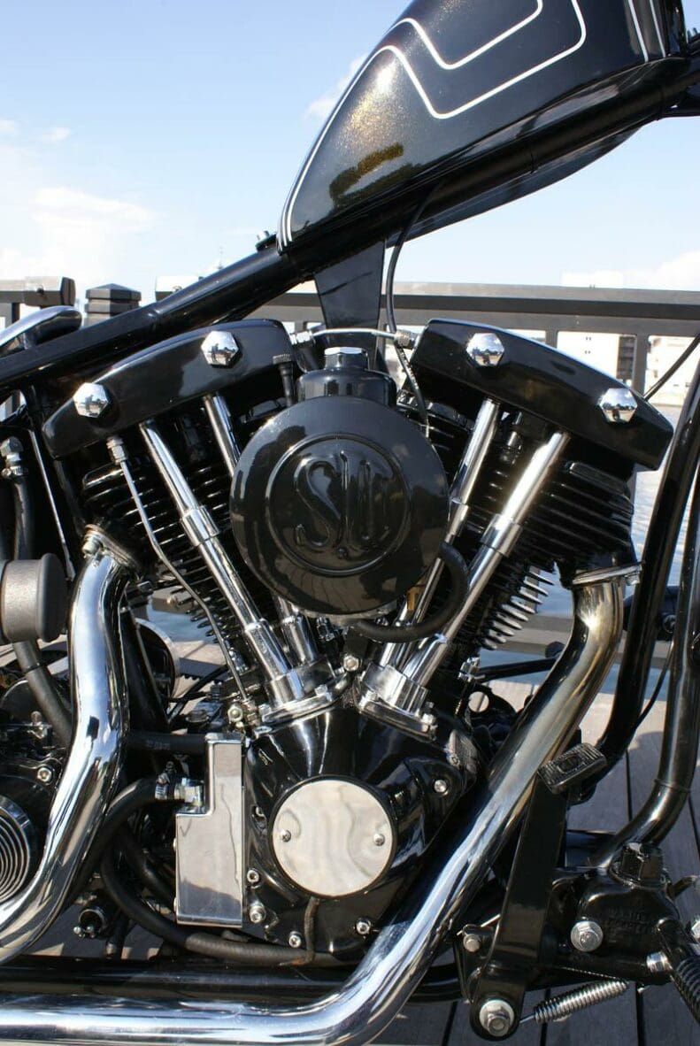 Beyonce built by Toppo George's Motorcycles of Japan