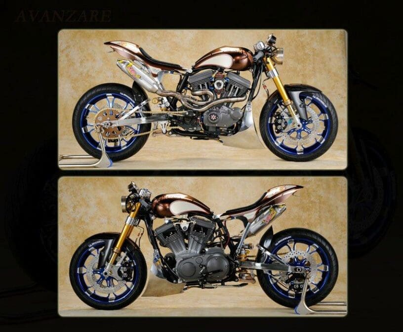 Avanzare built by Asterisk Custom Motorcycle Works of Japan