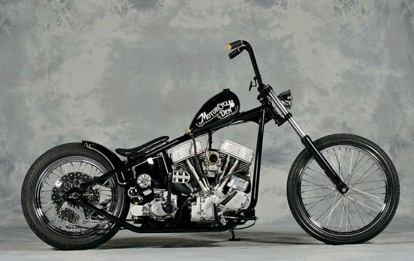 1963 Panhead built by Motorcycles Den of Japan