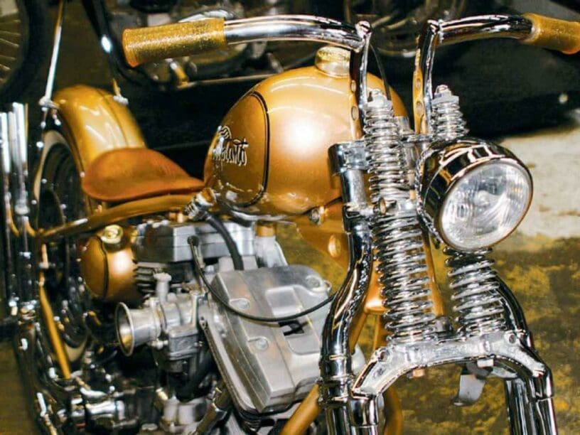 Hollywood Cruiser built by Powerplant Choppers of U.S.A.