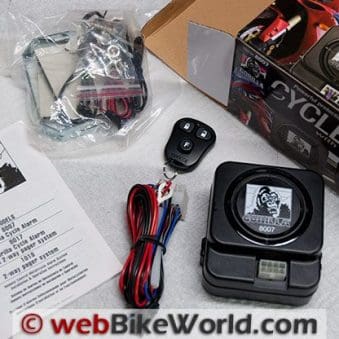 Gorilla 8007 Alarm Review - webBikeWorld