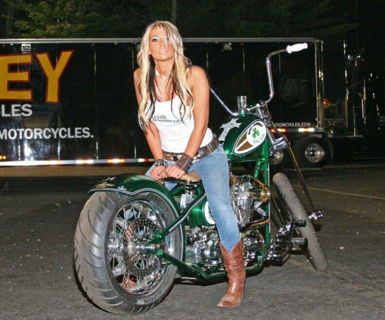 Lady Luck built by Irish Choppers of U.S.A.