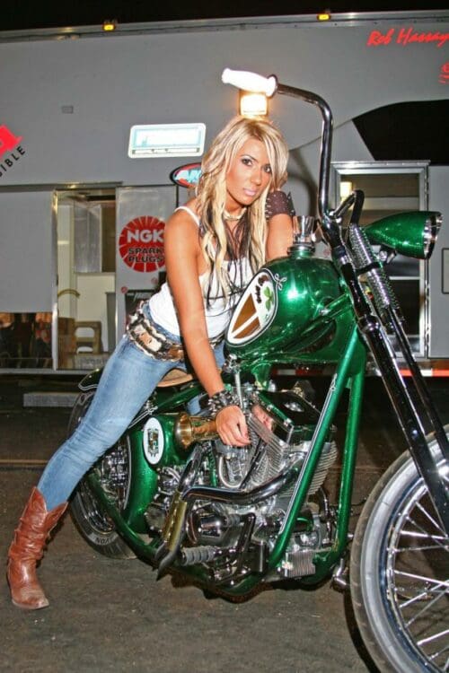 Lady Luck built by Irish Choppers of U.S.A.