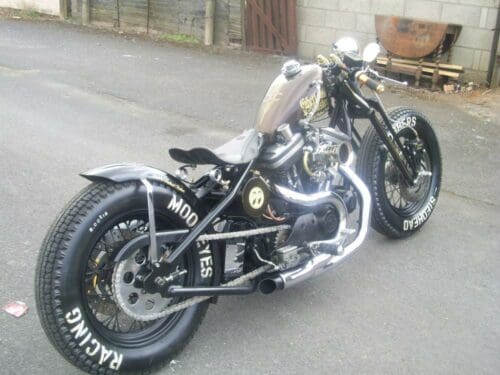 Ghetto Blaster built by Sledhead Bobbers of England