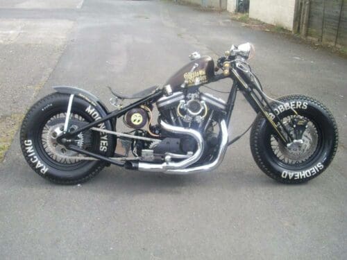 Ghetto Blaster built by Sledhead Bobbers of England