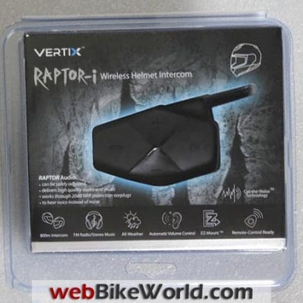 Vertix Raptor-i Review - webBikeWorld