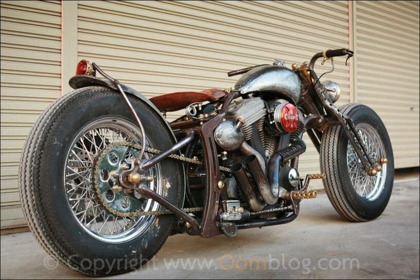 Zero Bobber built by EK Chopper of Thailand