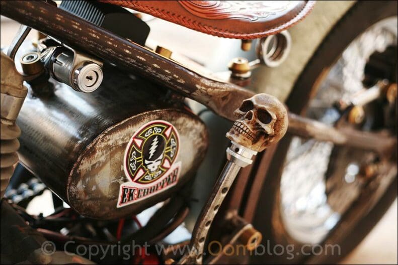 Zero Bobber built by EK Chopper of Thailand