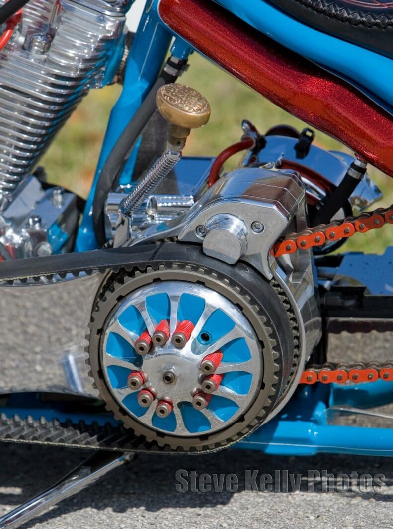Warren Lane’s 43FTP built by Garage Built Bikes of U.S.A.