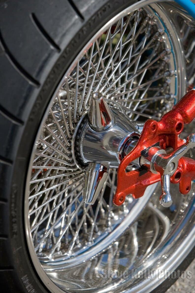 Warren Lane’s 43FTP built by Garage Built Bikes of U.S.A.