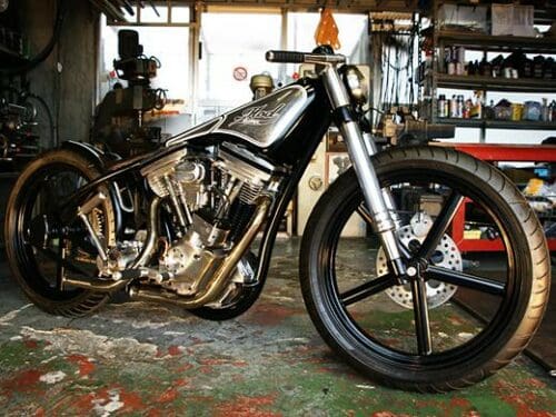 Mod Chopper III 1985HD built by Hide Motorcycle Company of Japan