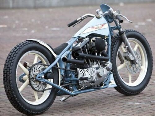 Rockabilly Speed Freak built by Thunderbike Harley Davidson of Germany