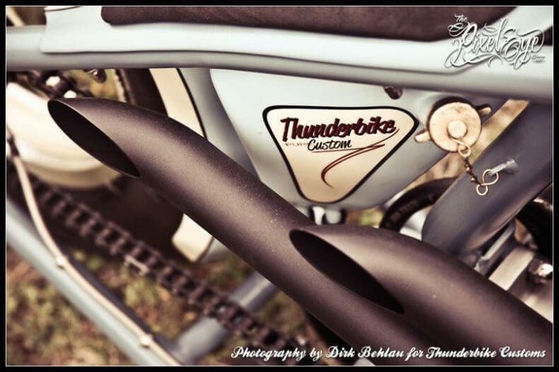 Rockabilly Speed Freak built by Thunderbike Harley Davidson of Germany