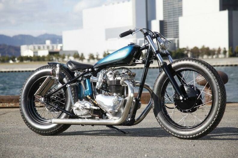 Lizard Tail built by Heiwa Motorcycles of Japan