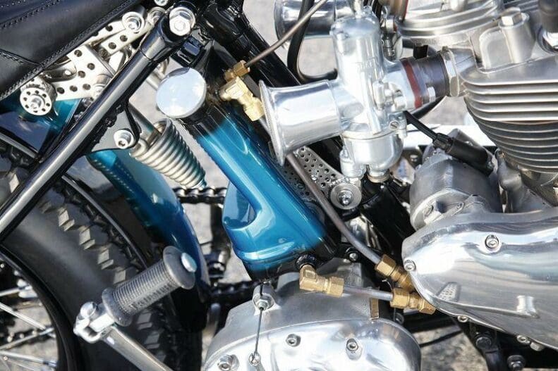 Lizard Tail built by Heiwa Motorcycles of Japan