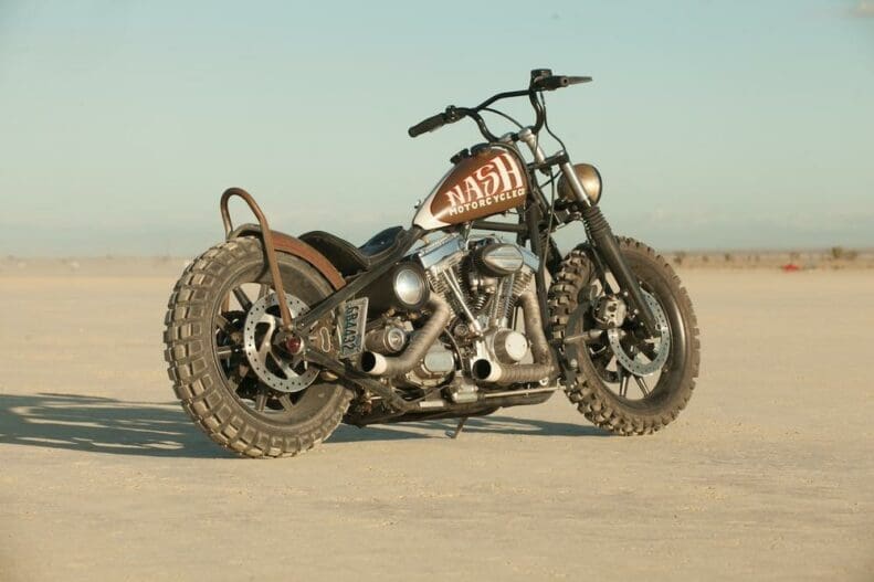 The Rusty Hustle built by Nash Motorcycles of U.S.A.
