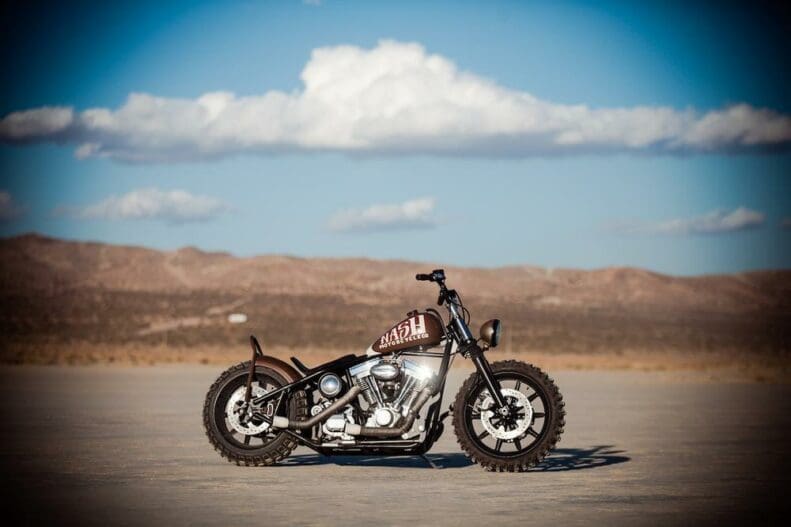 The Rusty Hustle built by Nash Motorcycles of U.S.A.