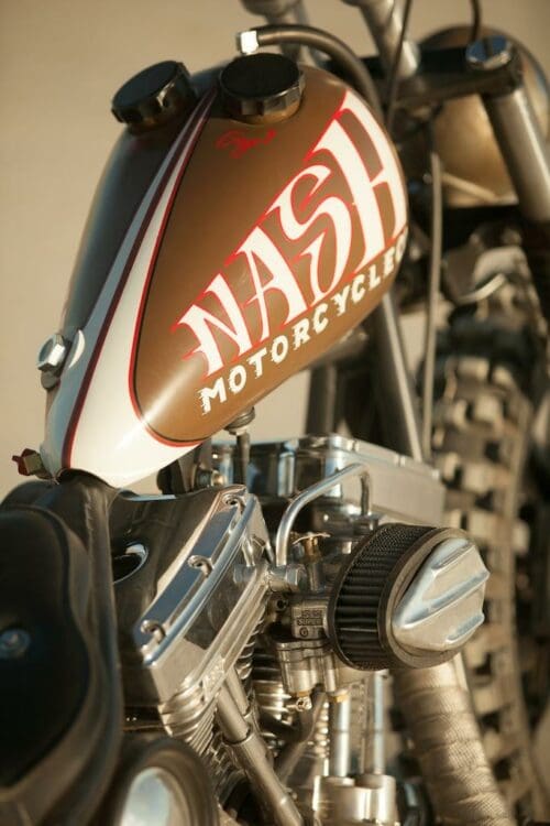 The Rusty Hustle built by Nash Motorcycles of U.S.A.