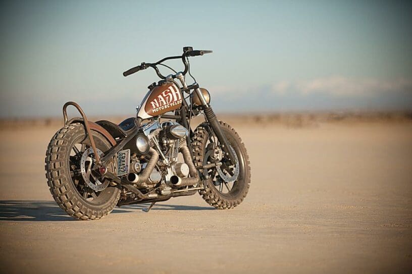 The Rusty Hustle built by Nash Motorcycles of U.S.A.