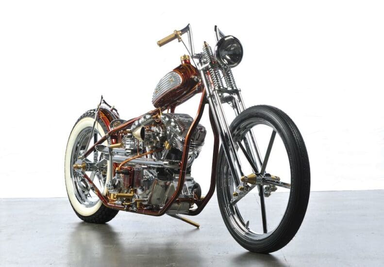 Pala Duro - Hard Shovel built by RKB Kustom Speed - Rick Bray of U.S.A.