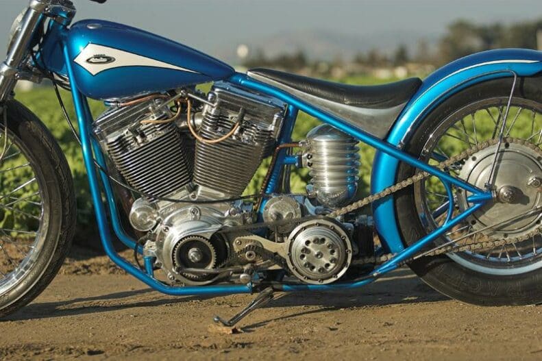The Blue Bobber built by Salinas Boyz - Cole Foster of U.S.A.