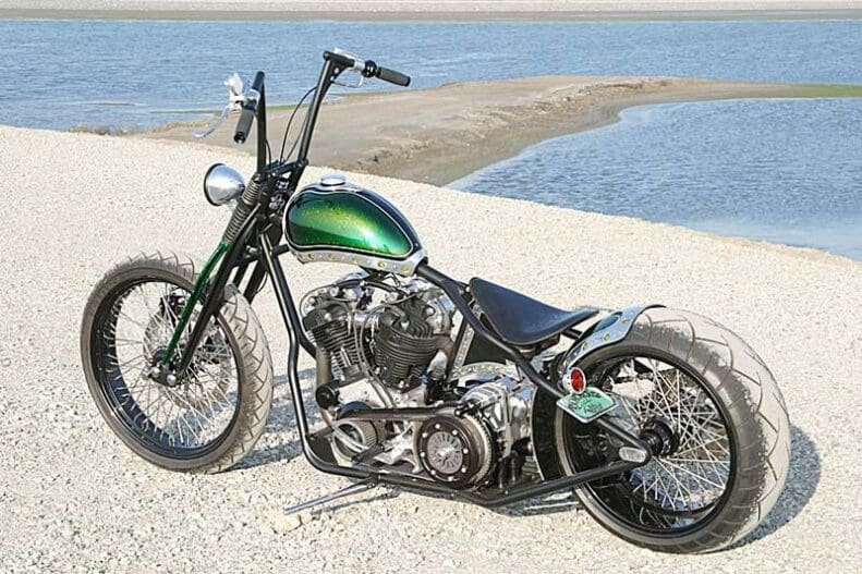 The Knuckle built by Todd's Cycle of U.S.A.